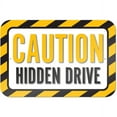 Caution Hidden Drive Sign - Walmart.com