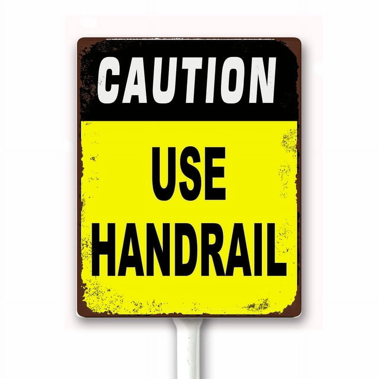 Caution Caution Hot Surface Do Not Touch Rustic Yard Sign for Outdoor ...