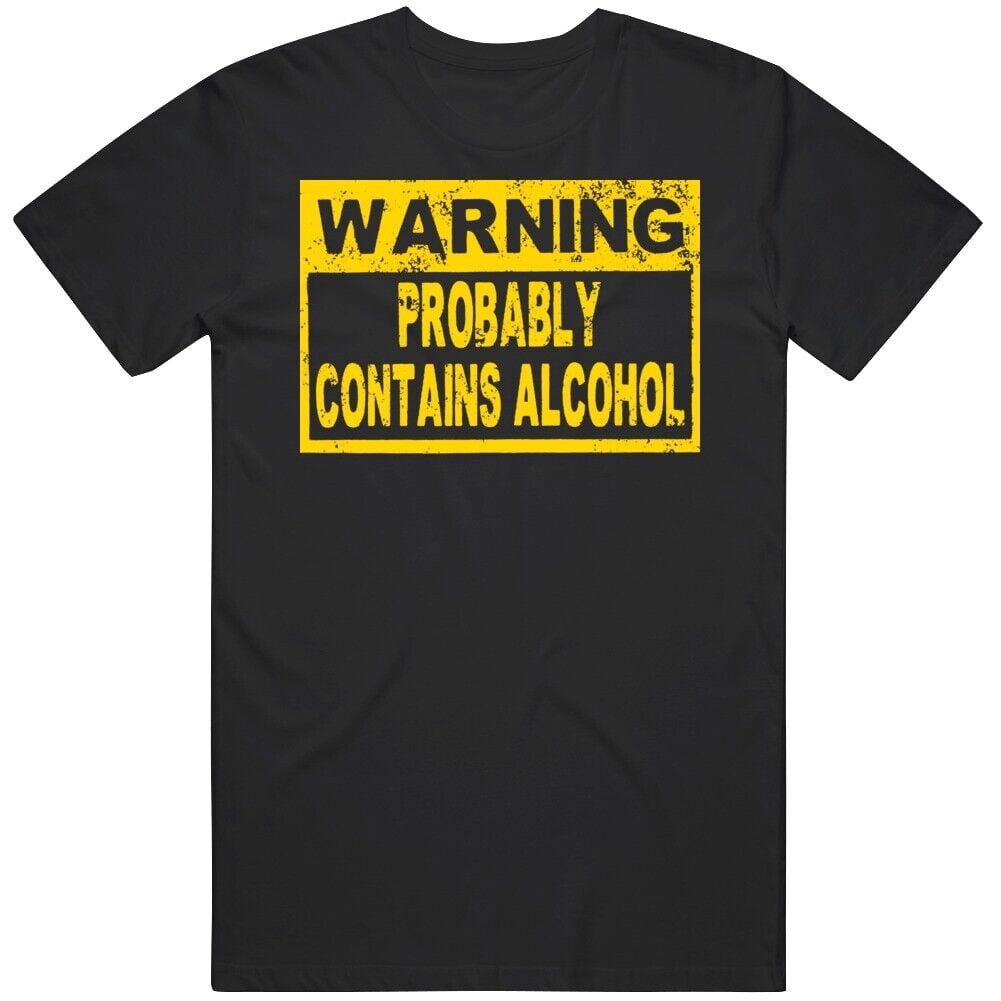 Caution Humor Graphic Shirt – Distressed Style Social Vibes Tee ...
