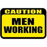 Caution Men Working Sign - Walmart.com