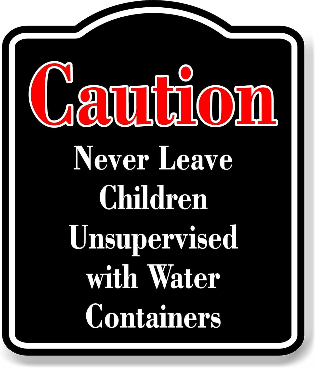 Caution No Climbing on Fences or Railings Red BLACK Aluminum Composite ...