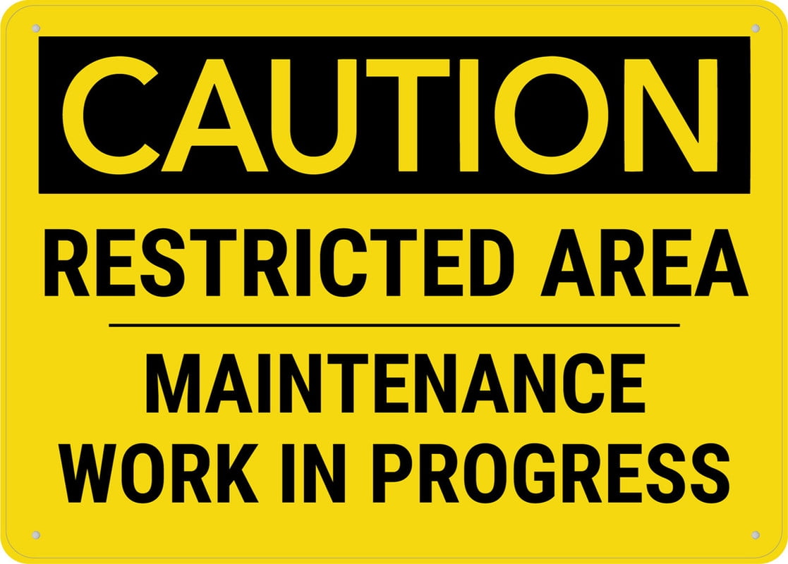Office Maintenance Signs Highway Maintenance Sign | UK Safety Store