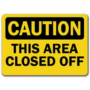 Road Closed Signs