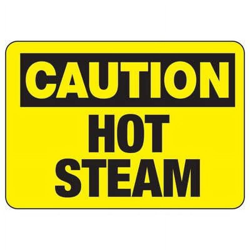 Caution Signs - Hot Steam Safety & Compliance Signs/OSHA & ANSI ...