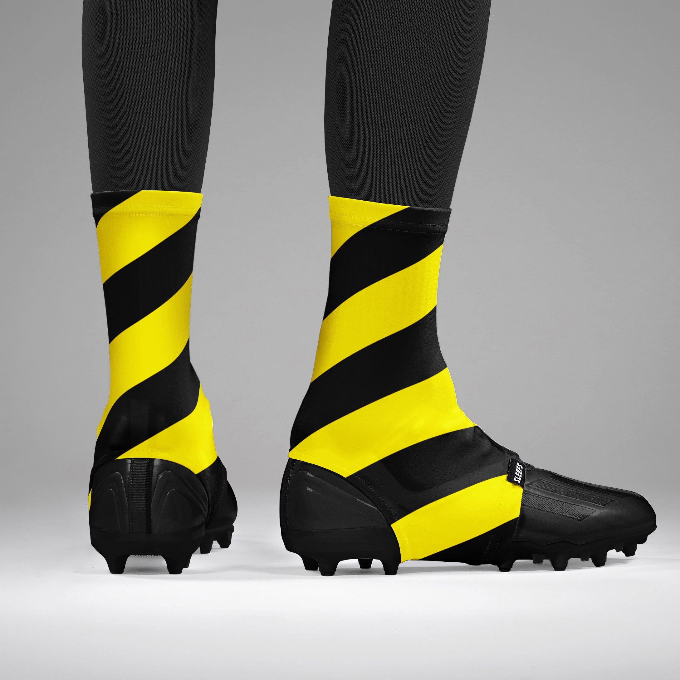 Caution Stripes Spats / Cleat Covers - Walmart.com