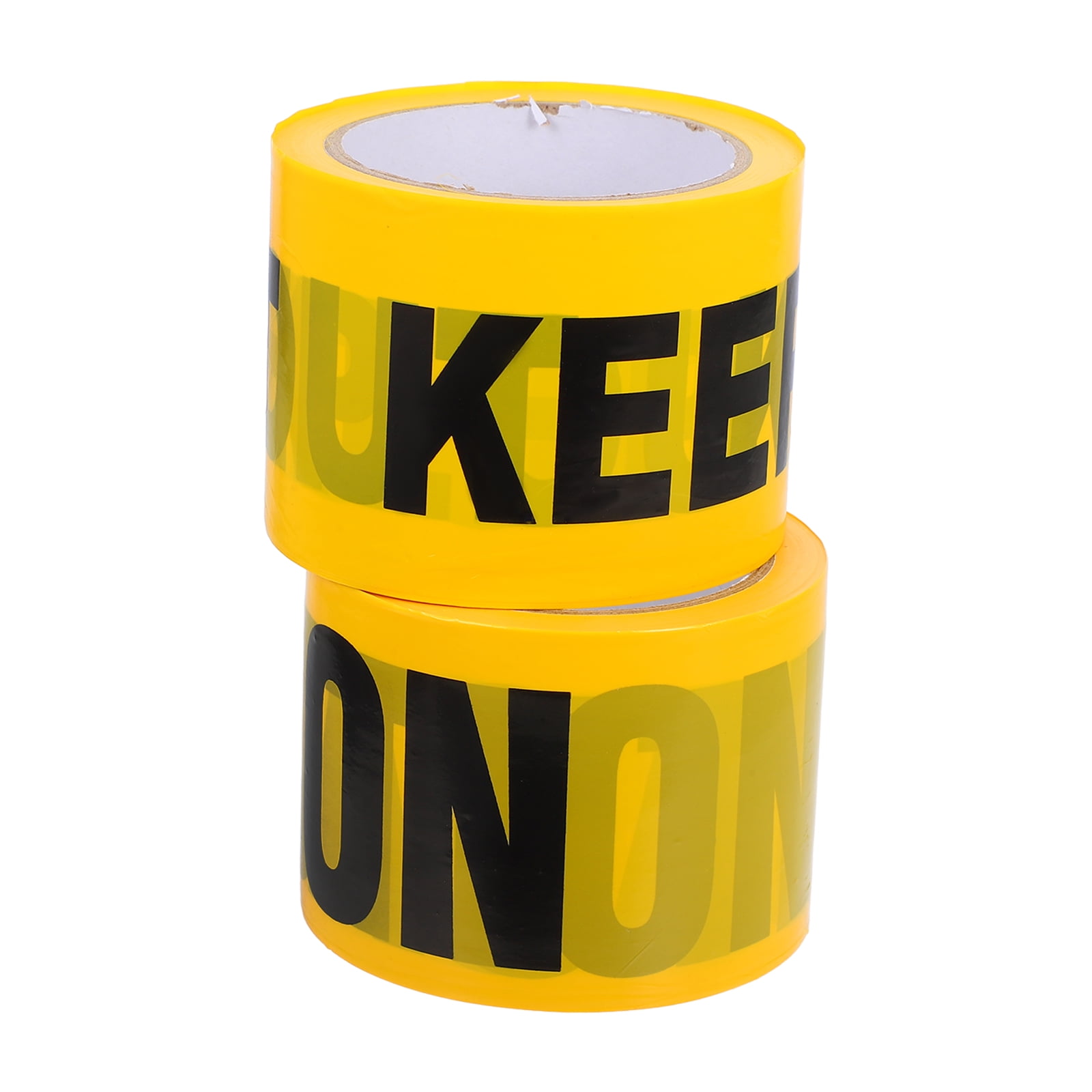 Caution Tape, 2 Pack Yellow Keep Out Tape Roll, 3 Inch x 328 Feet ...