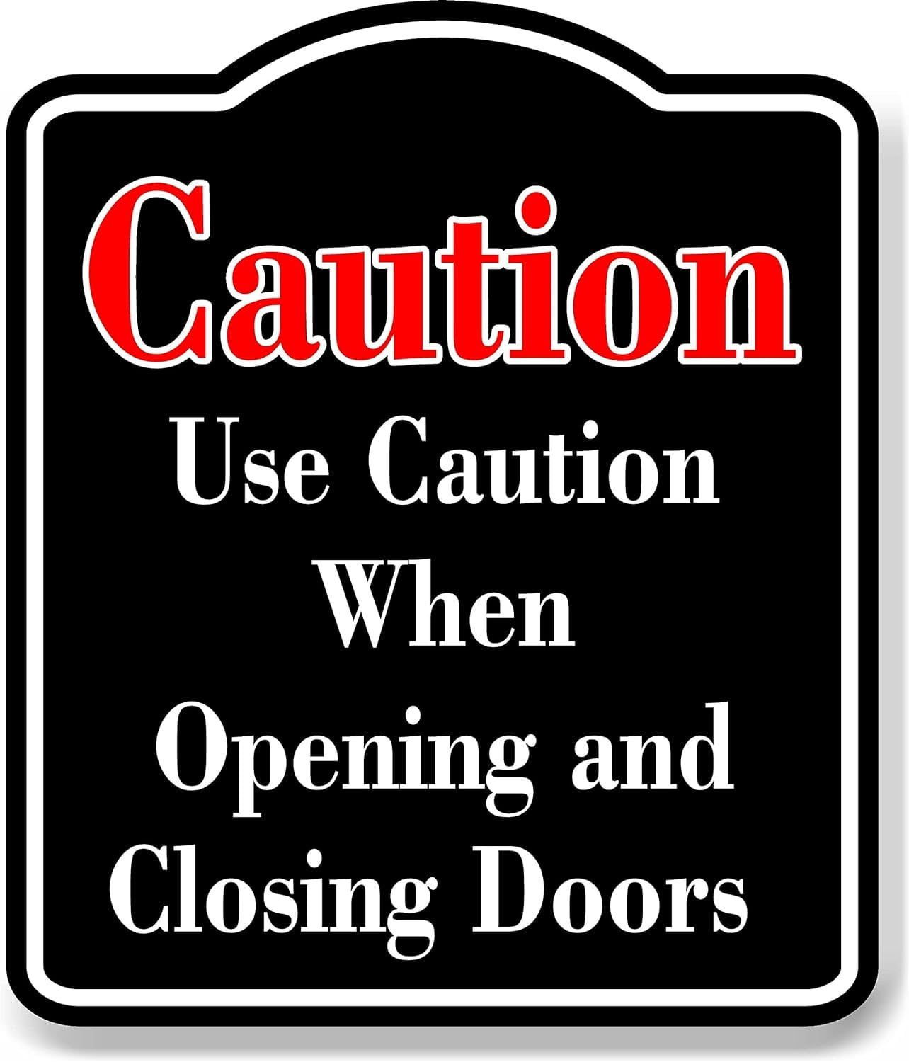 Caution Teach to Recognize and Report Bullying Red BLACK Aluminum ...