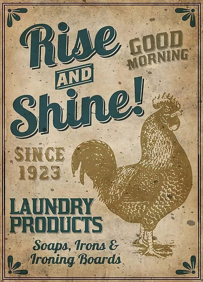 Caution Tiny Raptors Sign Aluminum Chicken Coop Signs for Farm Kitchen ...