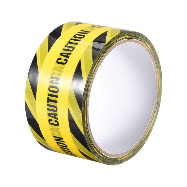 Caution Warning Stripe Sticker Adhesive Tape CAUTION Marking, 82 Ft x 2 ...