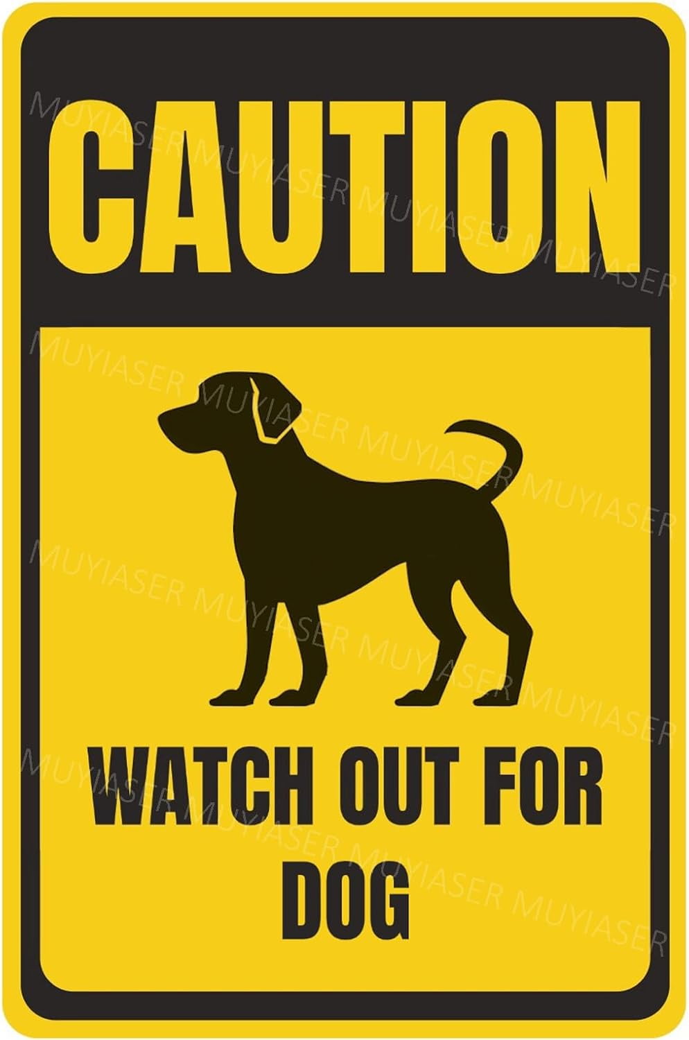 Caution Watch Out For Dog Sign You Have Been Warned Aluminum Metal Tin ...