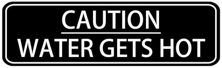 Caution Water Gets Hot Acrylic Sign For Office Door Wall Home And ...
