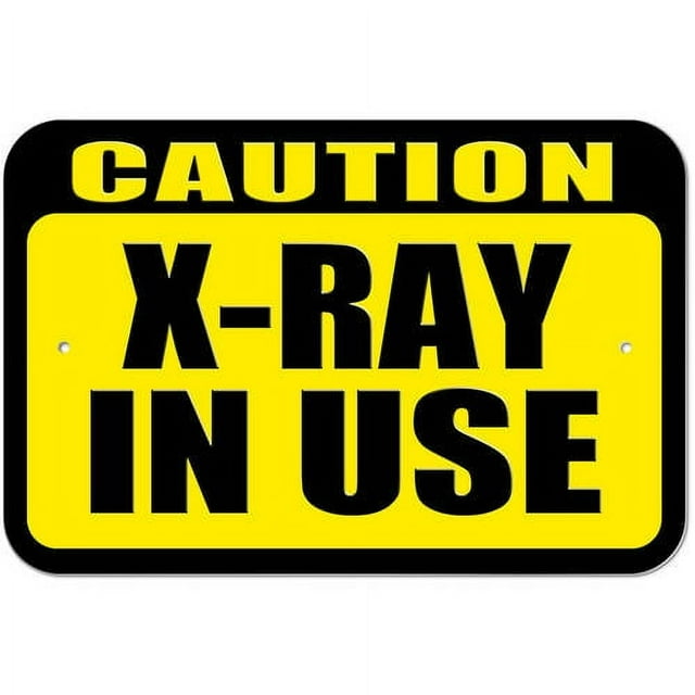 Caution X Ray in Use Sign - Walmart.com