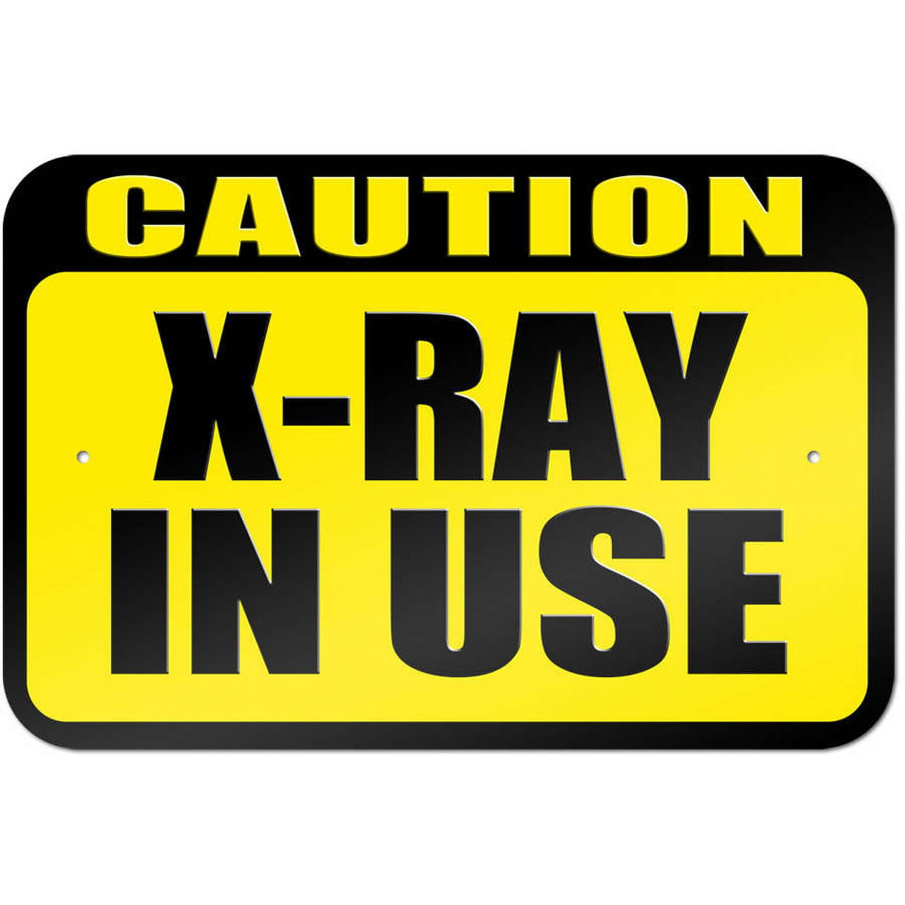 Caution X Ray in Use Sign - Walmart.com