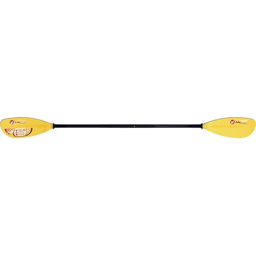 CavPro Take-Down Kayak Paddle with Black Aluminum Oval Shaft and Spoon ...