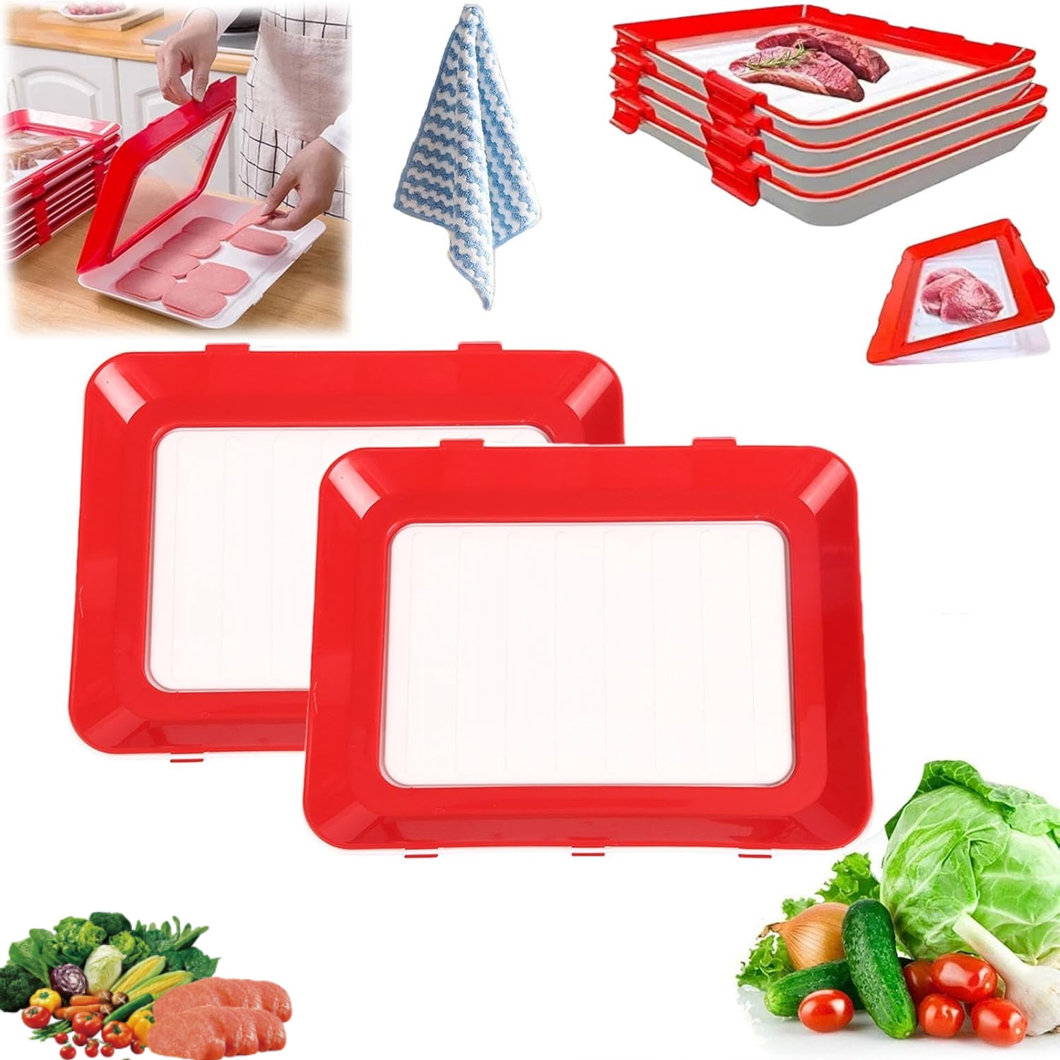 Cavabrien Environmentally Friendly Design - Reusable Food Preserving ...