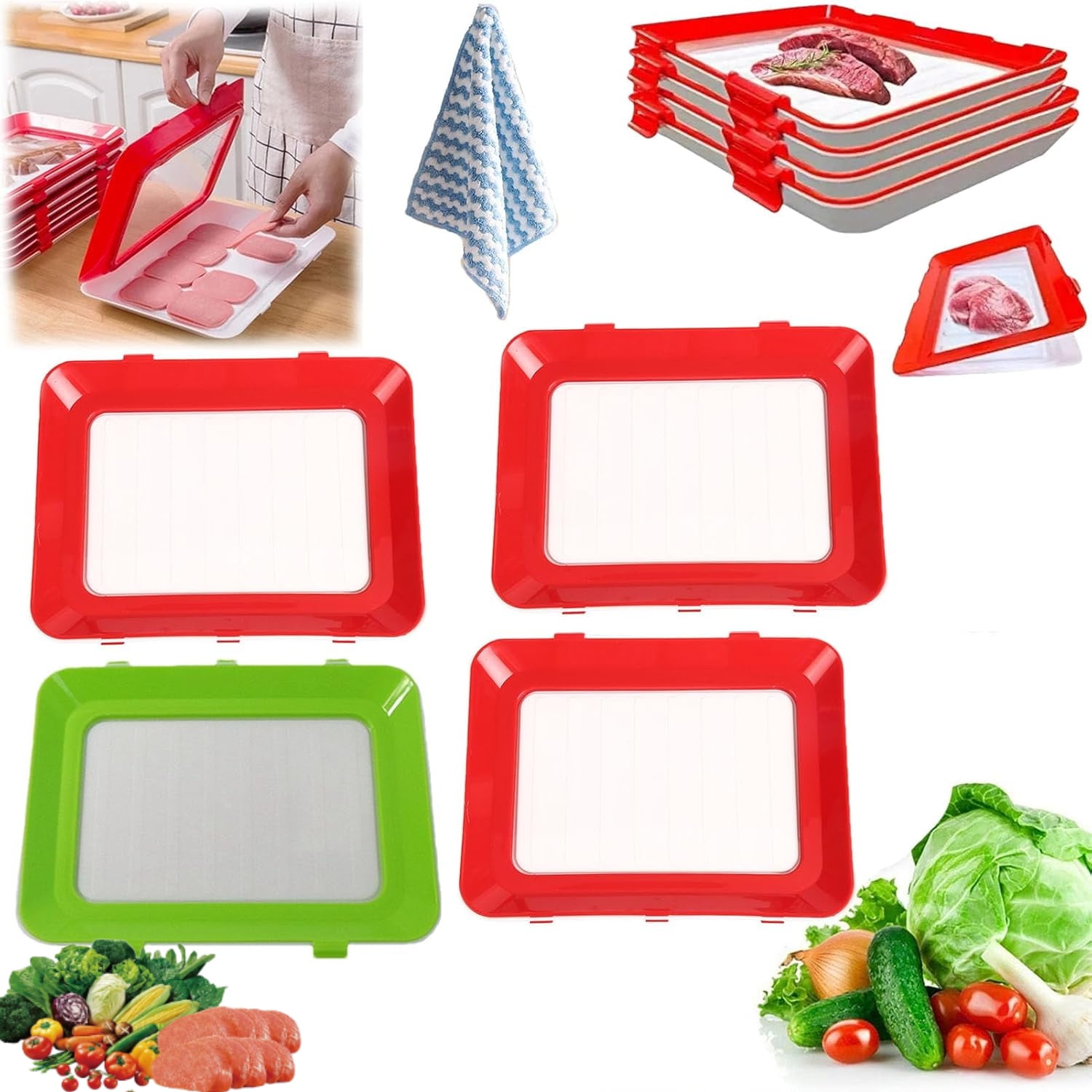 Cavabrien Environmentally Friendly Design - Reusable Food Preserving ...