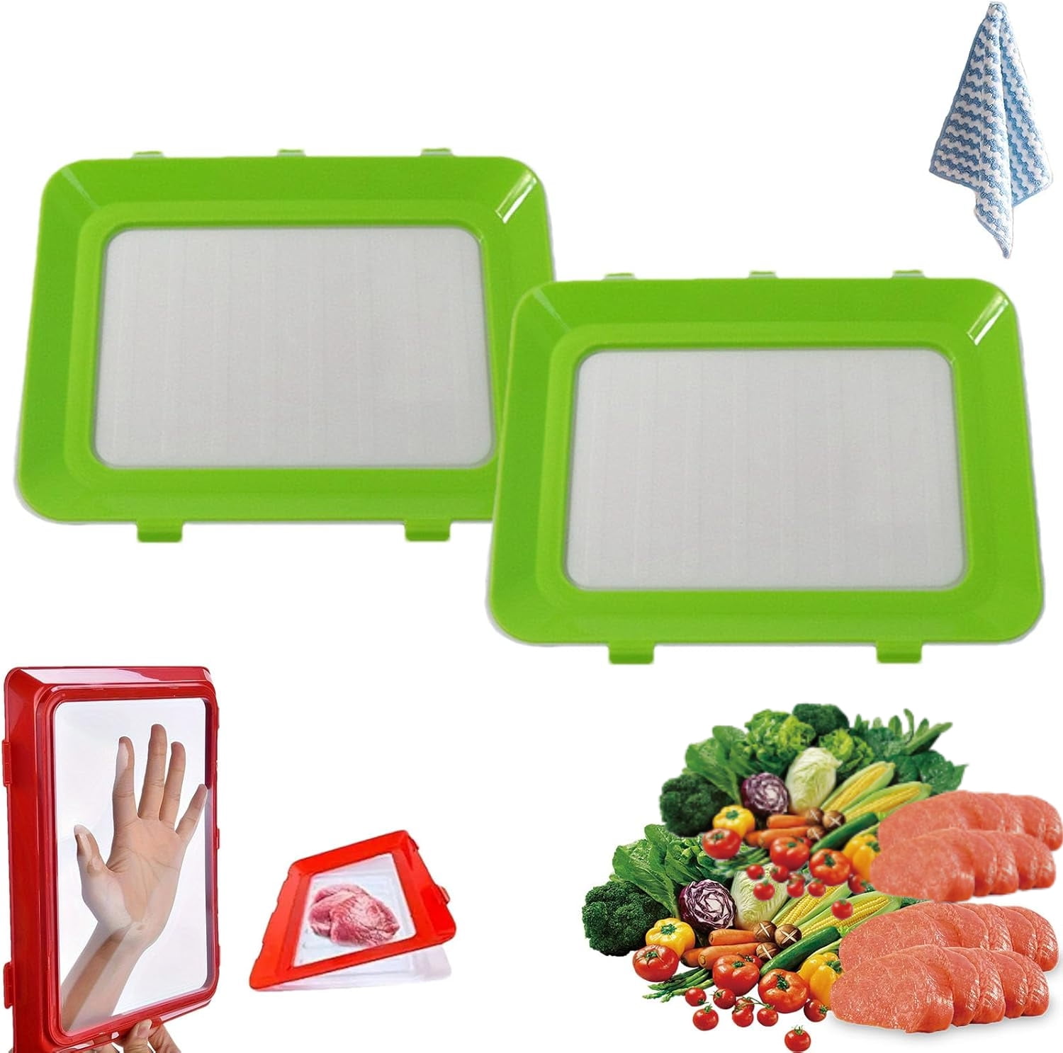 Cavabrien Environmentally Friendly Design - Reusable Food Preserving ...