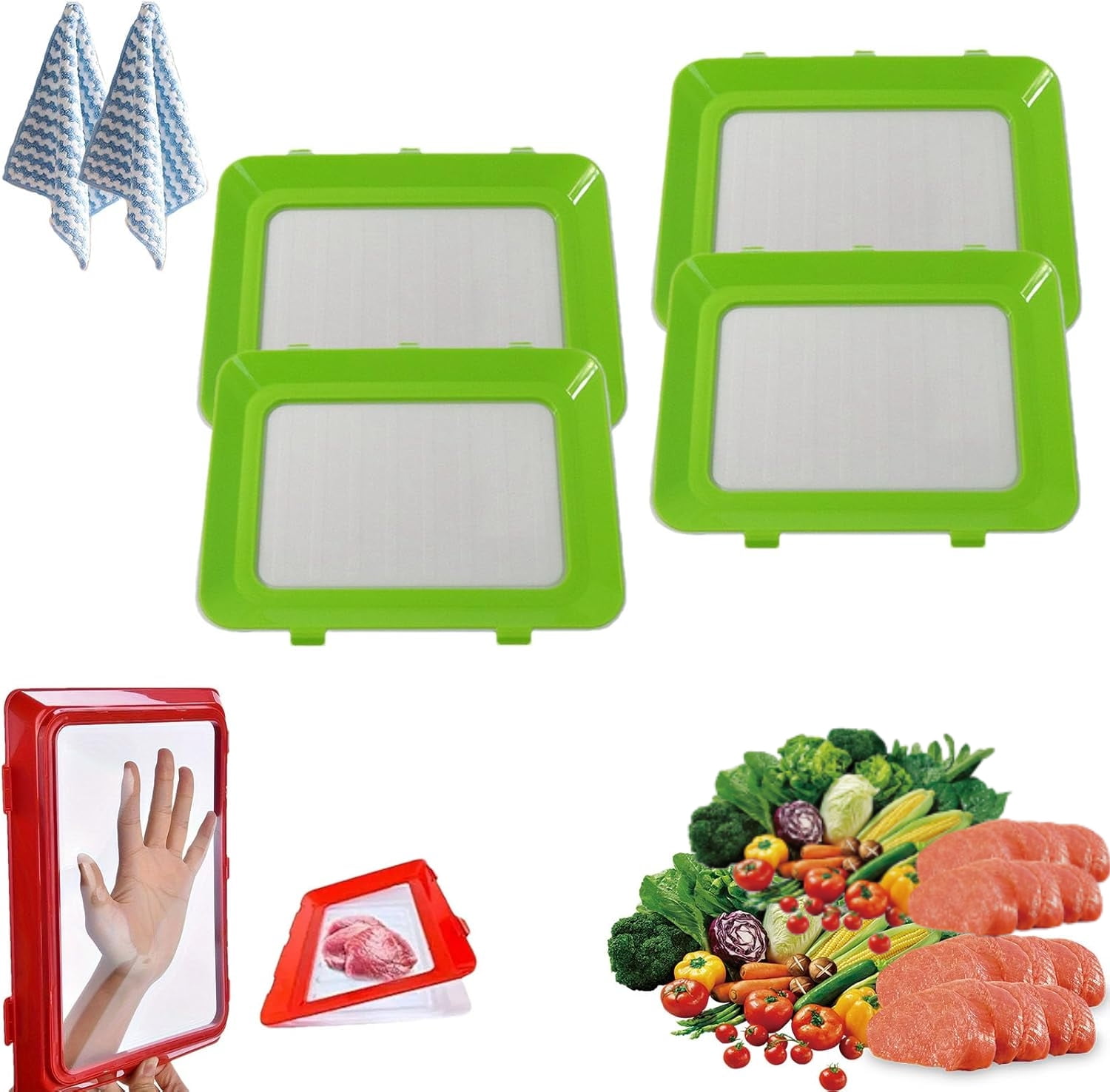 Cavabrien Environmentally Friendly Design - Reusable Food Preserving ...