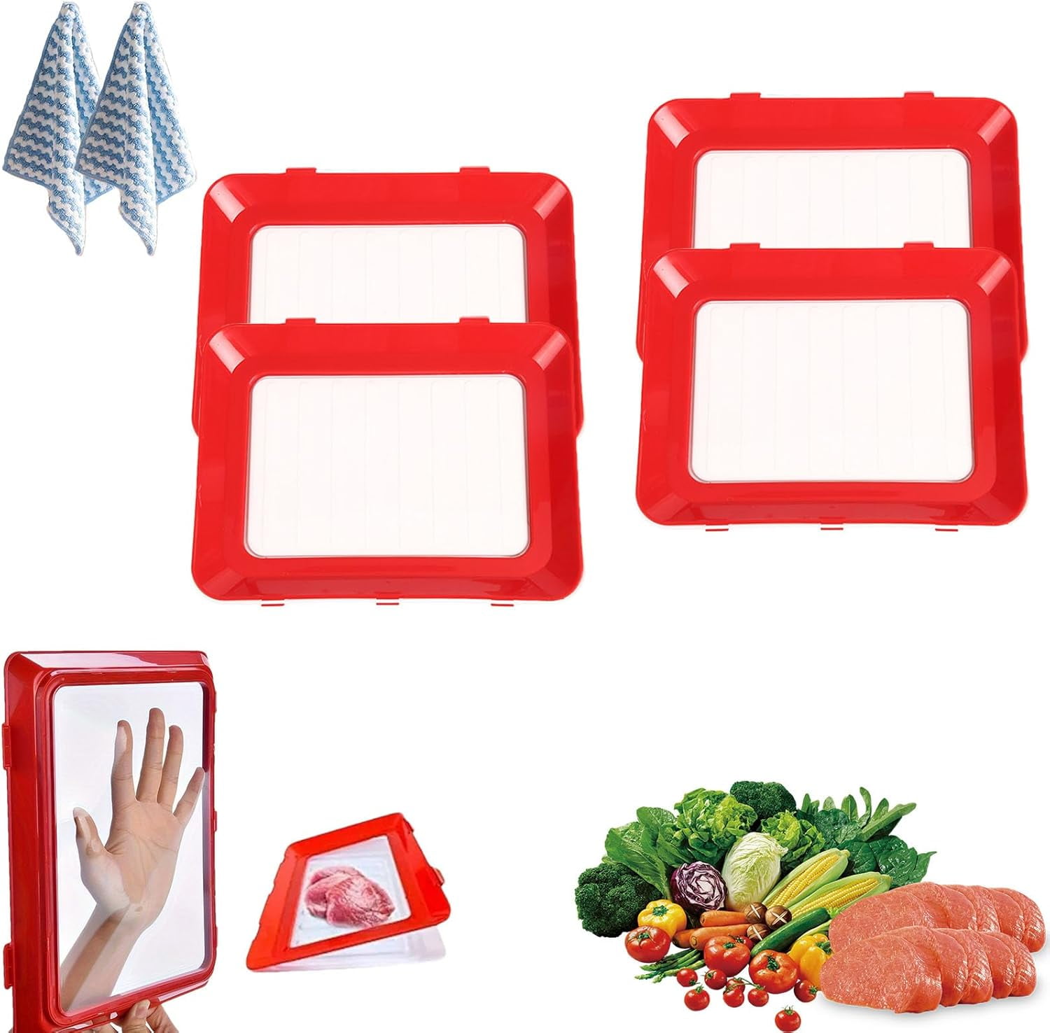 Cavabrien Environmentally Friendly Design - Reusable Food Preserving ...