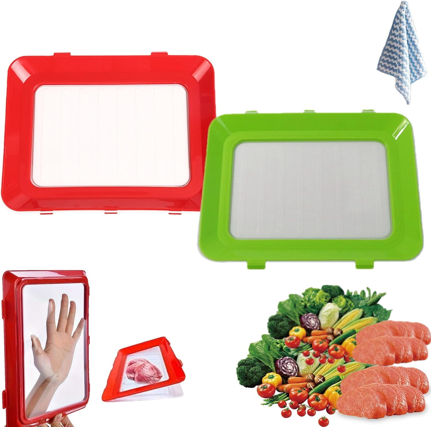 Cavabrienn Environmentally Friendly Design - Reusable Food Preserving ...