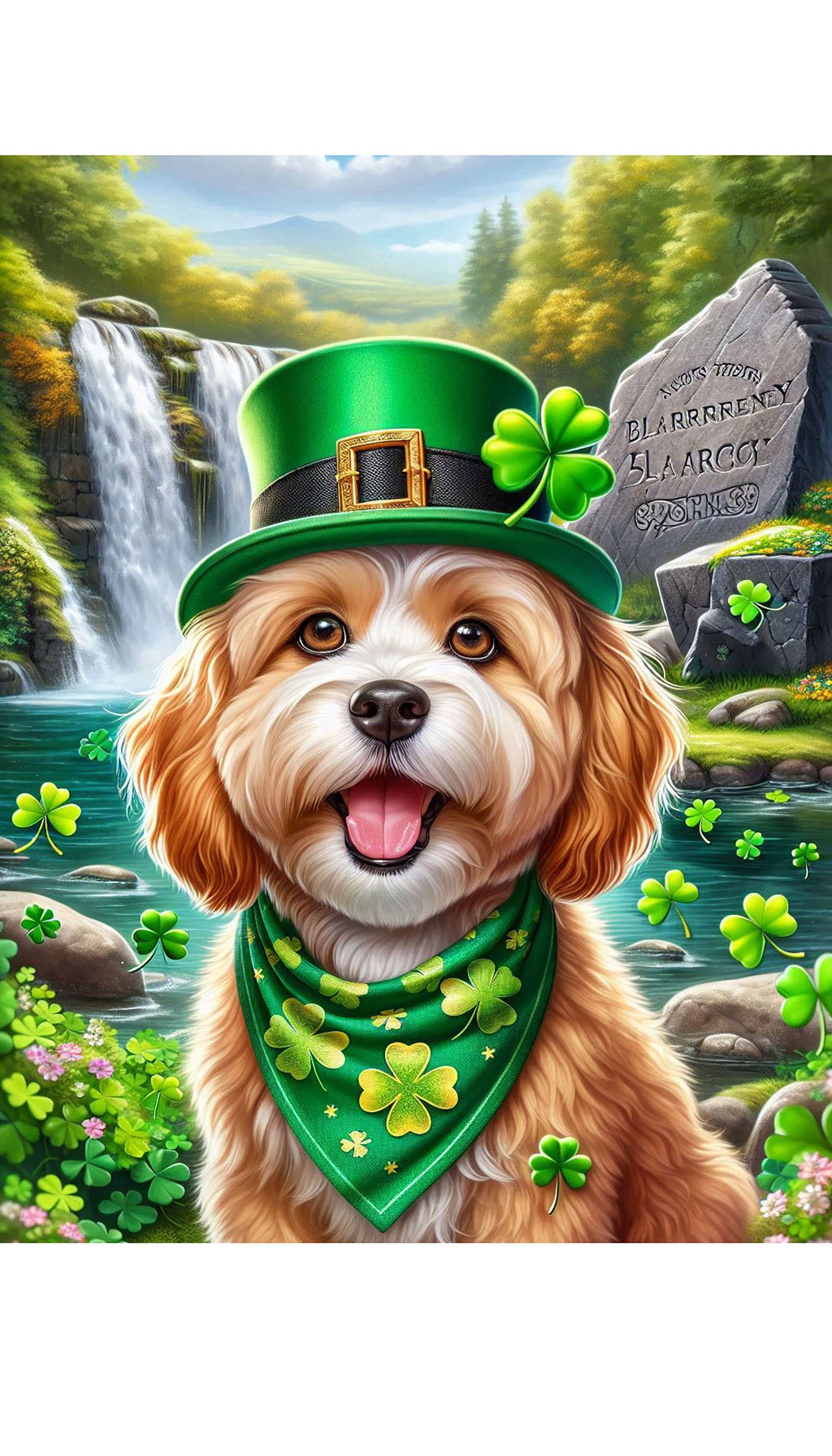 Cavachon - Best of Breed DCR Patriotic I Garden Flag - Walmart.com