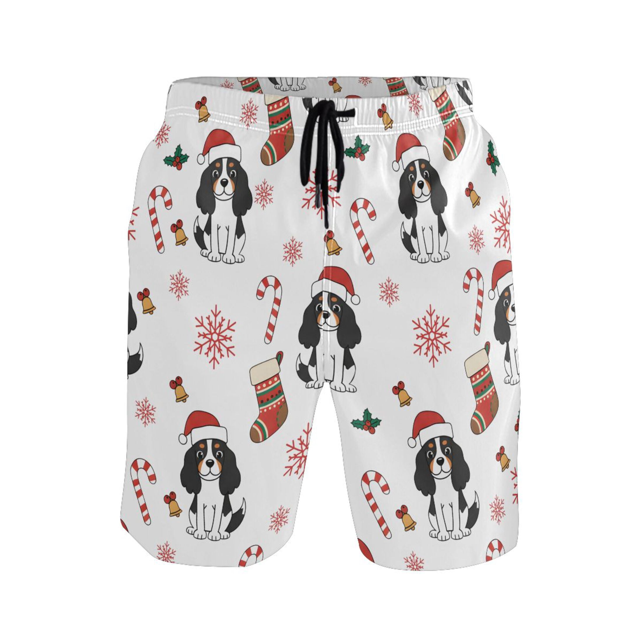 Cavalier King Charles Dog Pattern Mens Swim Trunks Quick Dry Board ...