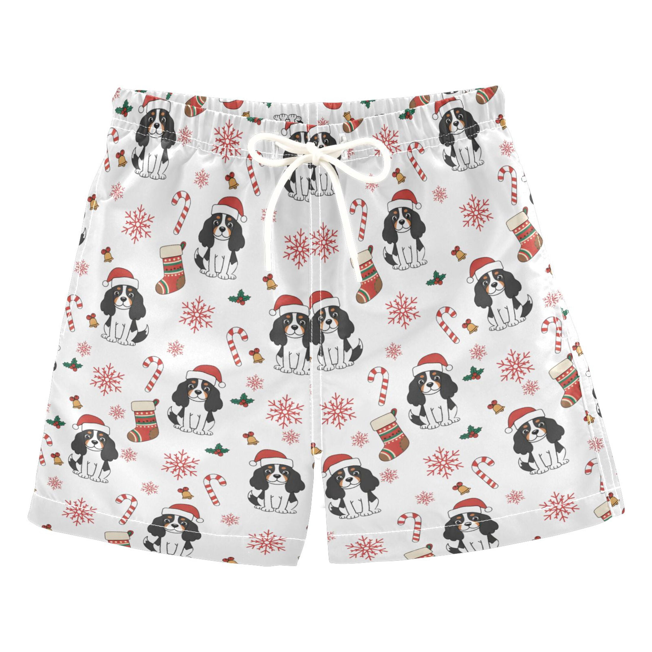 Cavalier King Charles Dog Pattern Swim Trunks Quick Dry Beach Pool ...