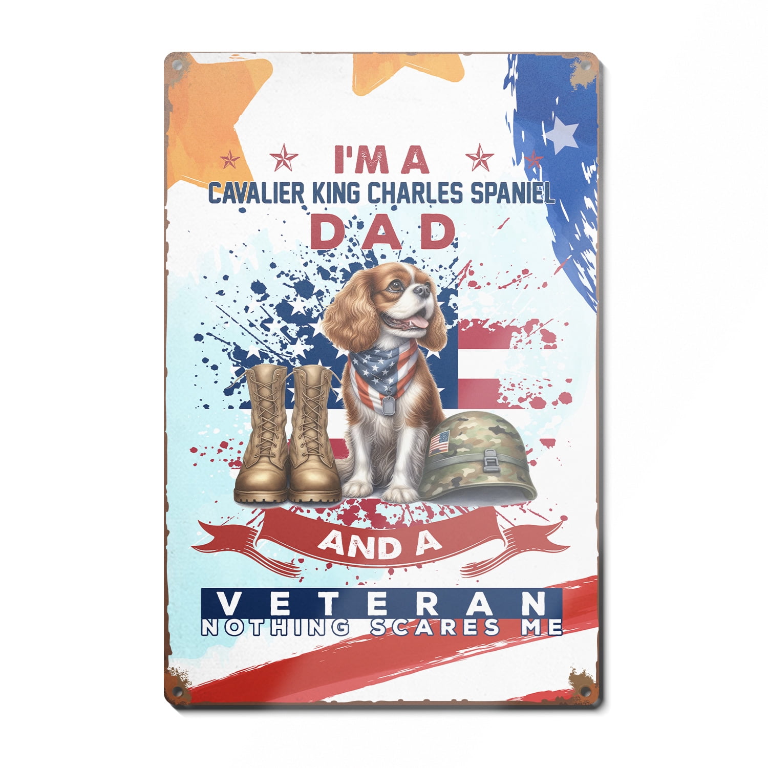 I'm a Cavalier King Charles Spaniel Dad and a Veteran, Nothing Scares ...