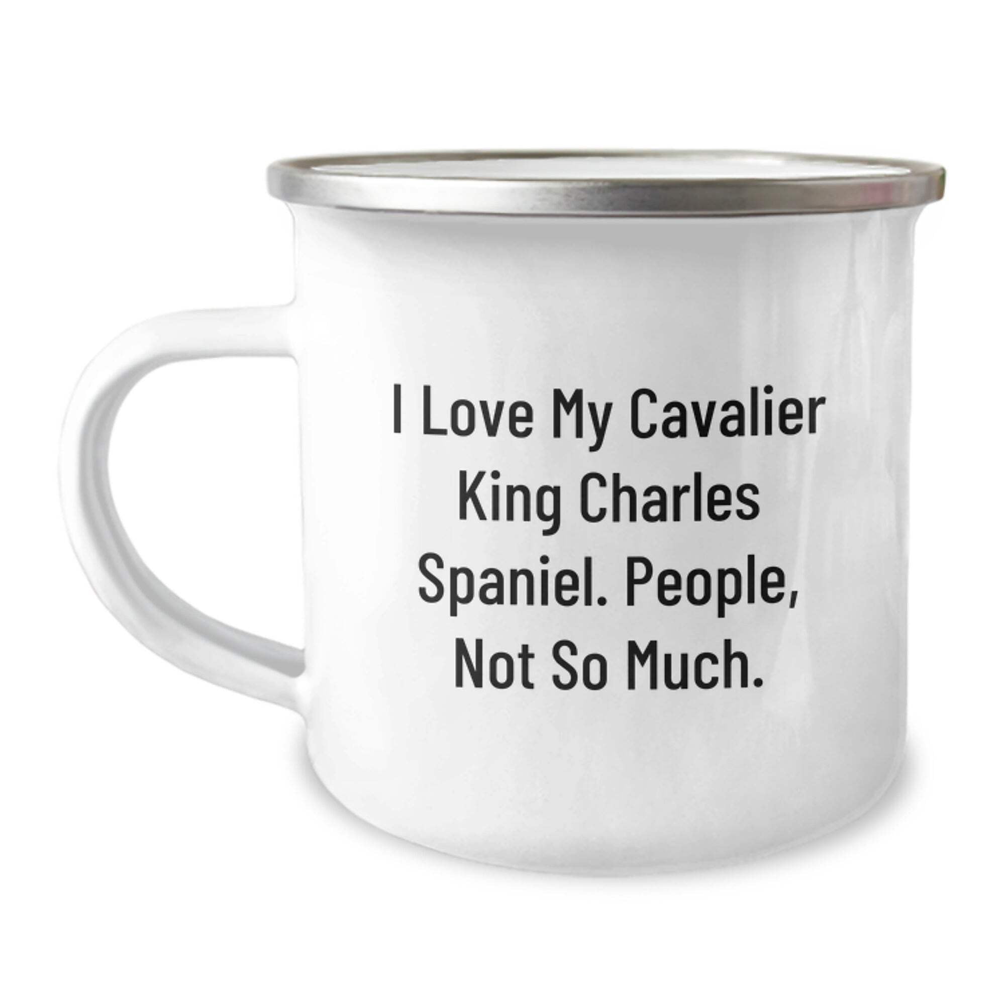 Cavalier King Charles Spaniel Dog Lovers Funny Camping Mug Gifts for ...