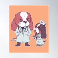 Cavalier King Charles Spaniel Dogs Doctor Nurse Team Poster Wall Art ...