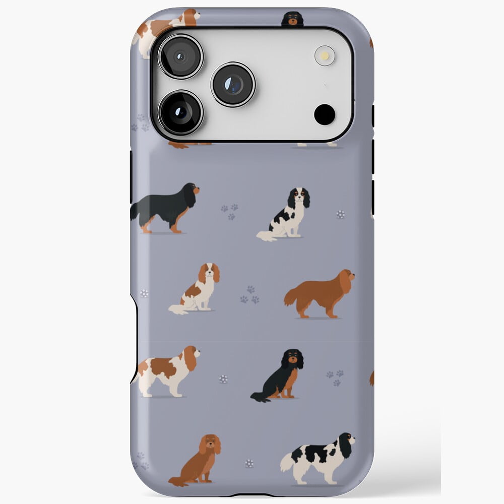 Cavalier King Charles Spaniel Mix Phone Cover for iPhone 11 12 13 14 15 ...