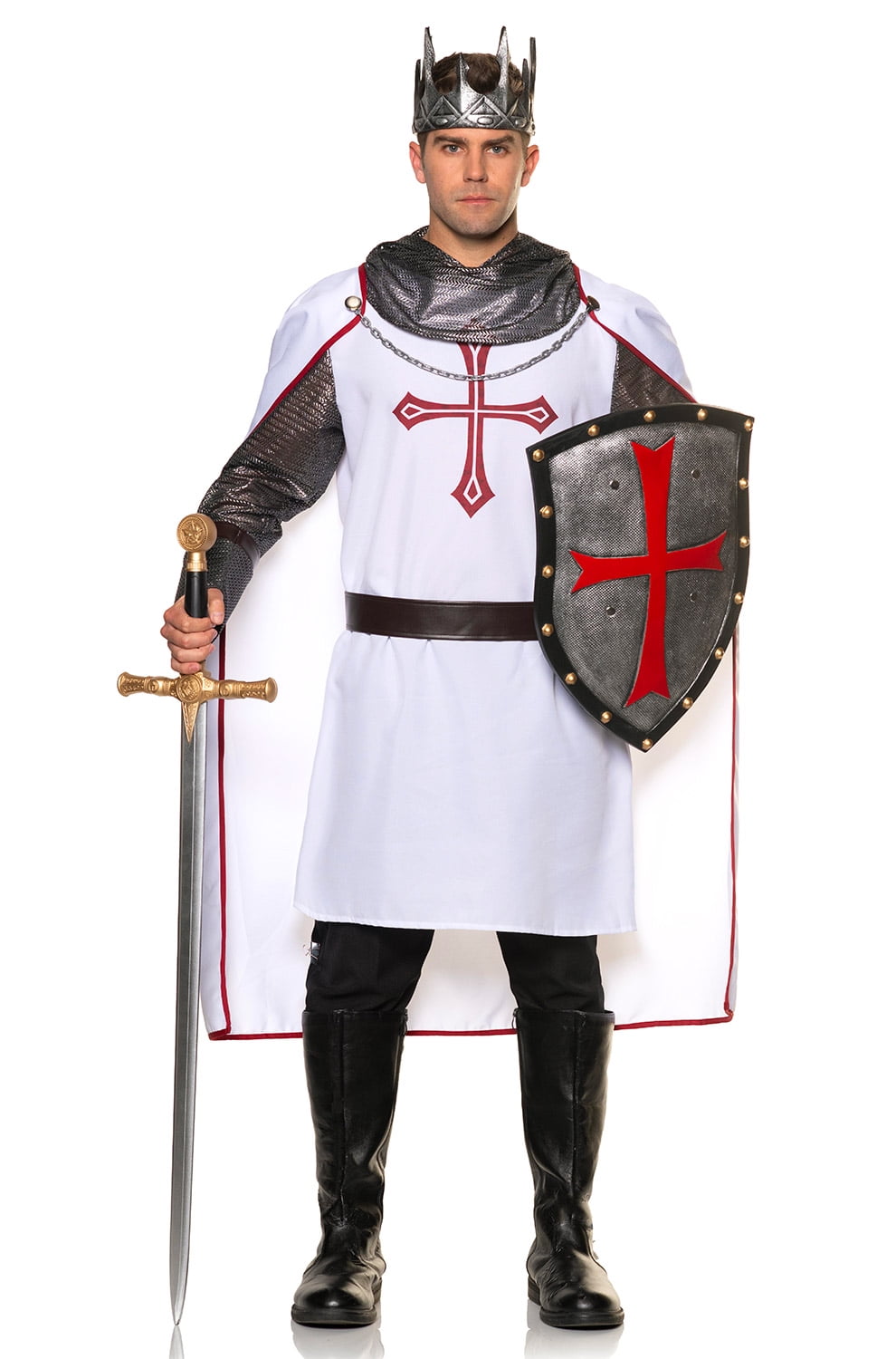 Cavalier Knight Adult Costume - Walmart.com