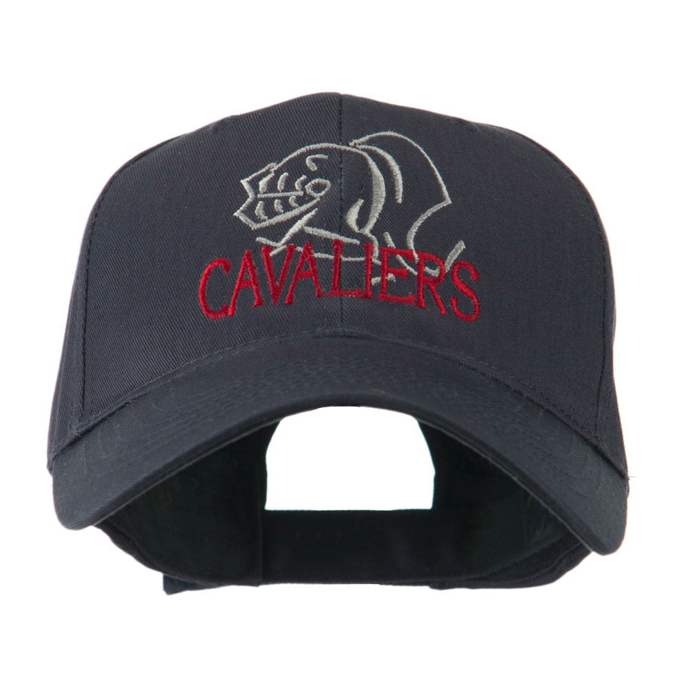 Cavaliers Mascot Embroidered Cap - Navy OSFM - Walmart.com
