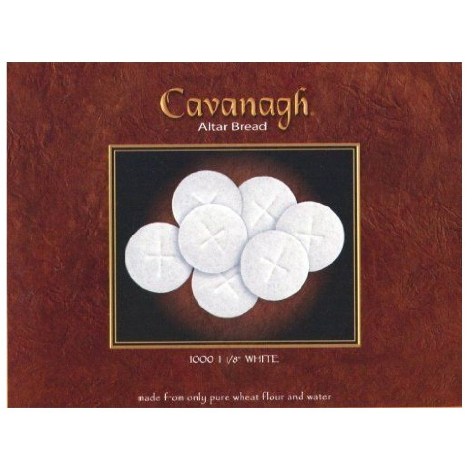 Cavanagh White Altar Communion Bread 1 1/8" (1000 Count) - Box of Thin ...