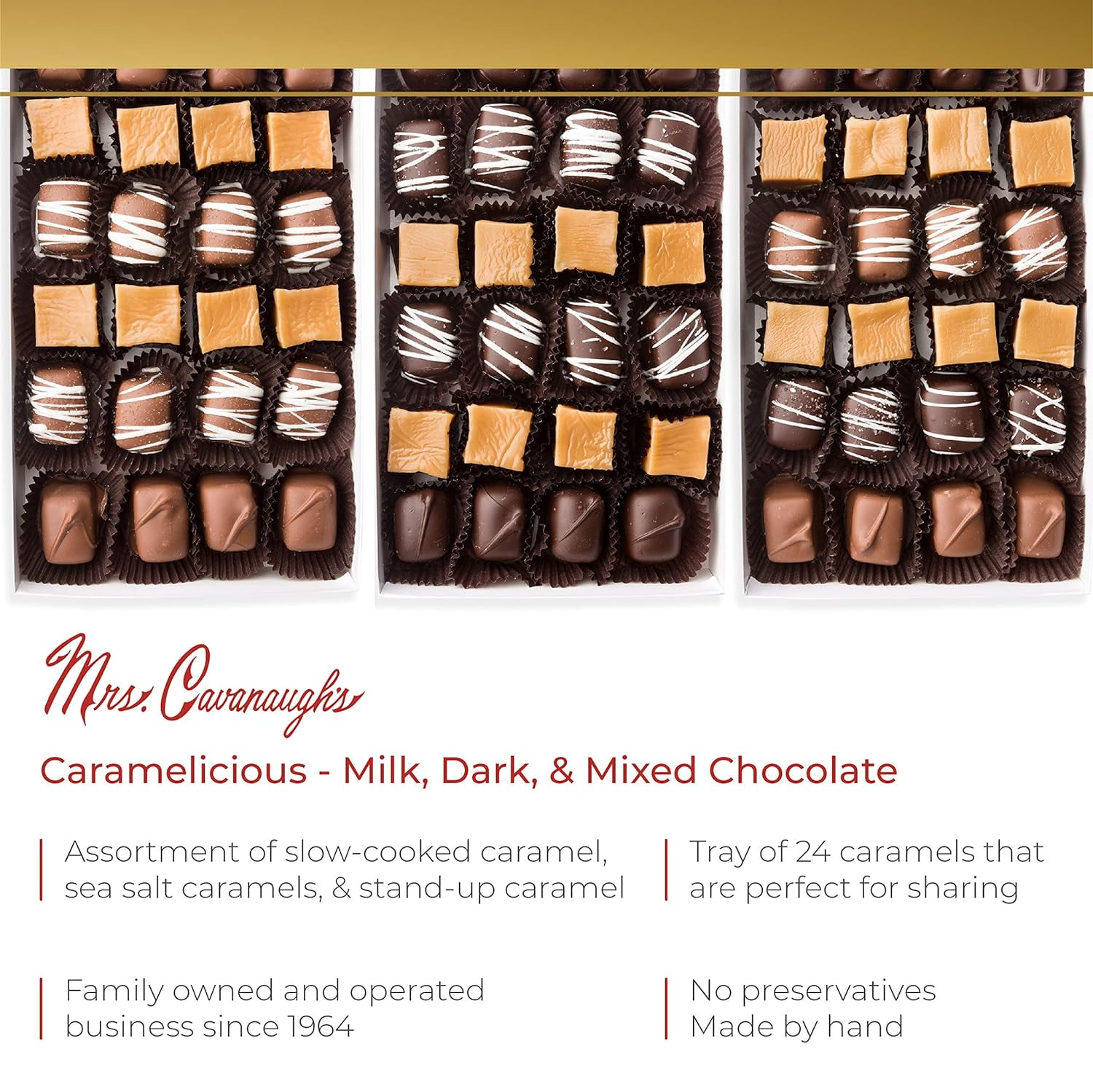 Cavanaugh’s 5 lb Caramelicious Milk Chocolate - Walmart.com