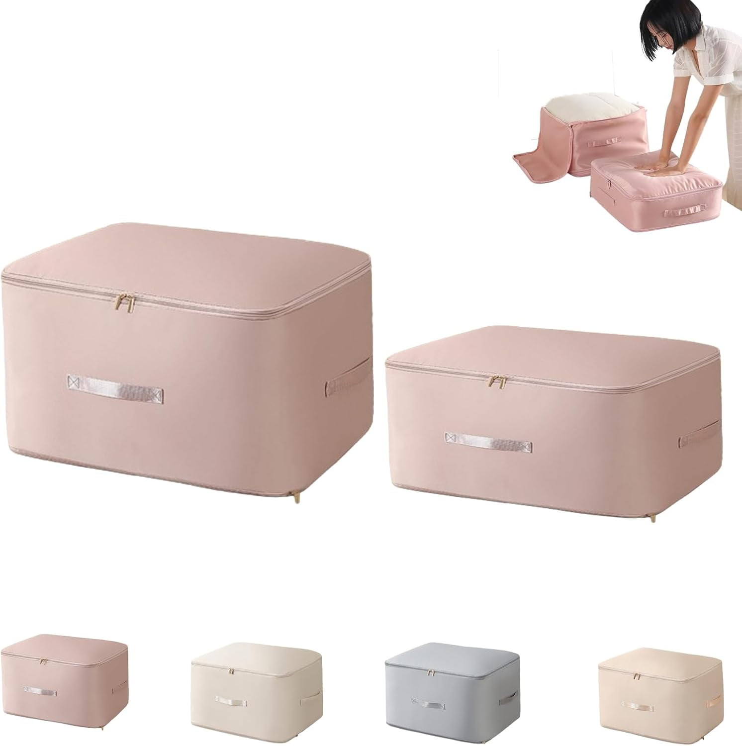 Cavanbrien Ultra Space Saving Self Compression Organizer, Bedroom ...