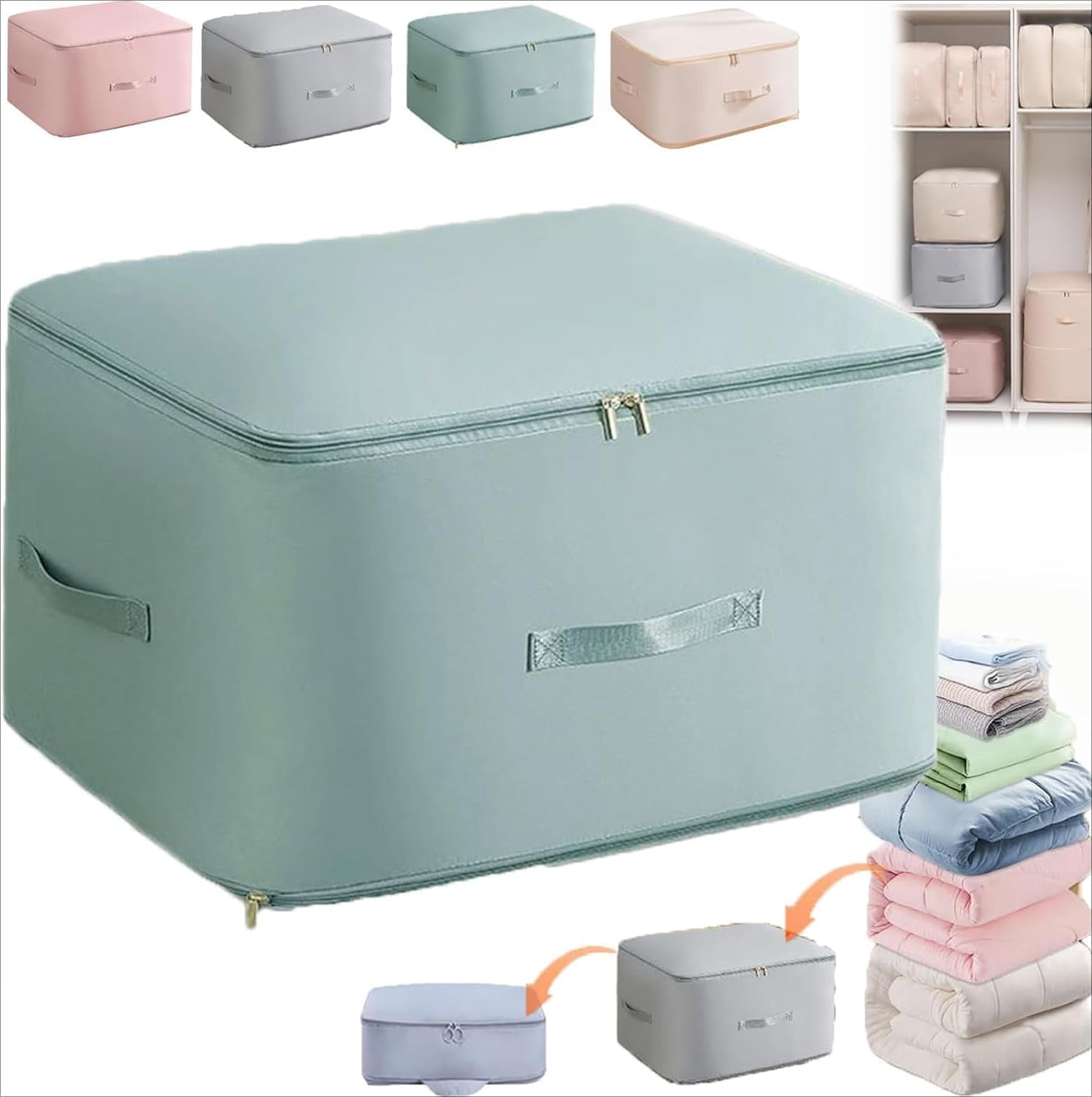 Cavanbrien Ultra Space Saving Self Compression Organizer, Cavabrien ...