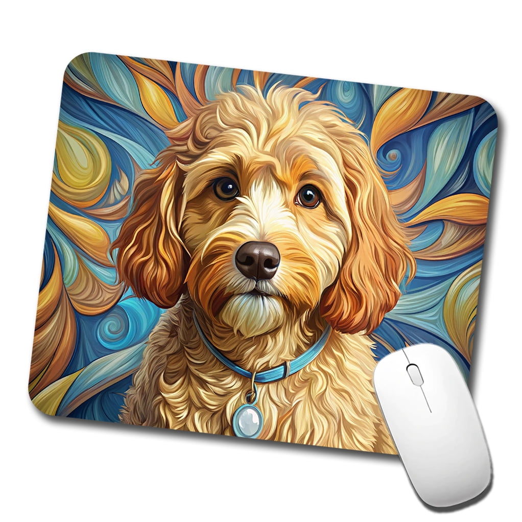 Cavapoo Dog Art Nouveau Mouse Pad Low Profile Gaming Mat - Walmart.com
