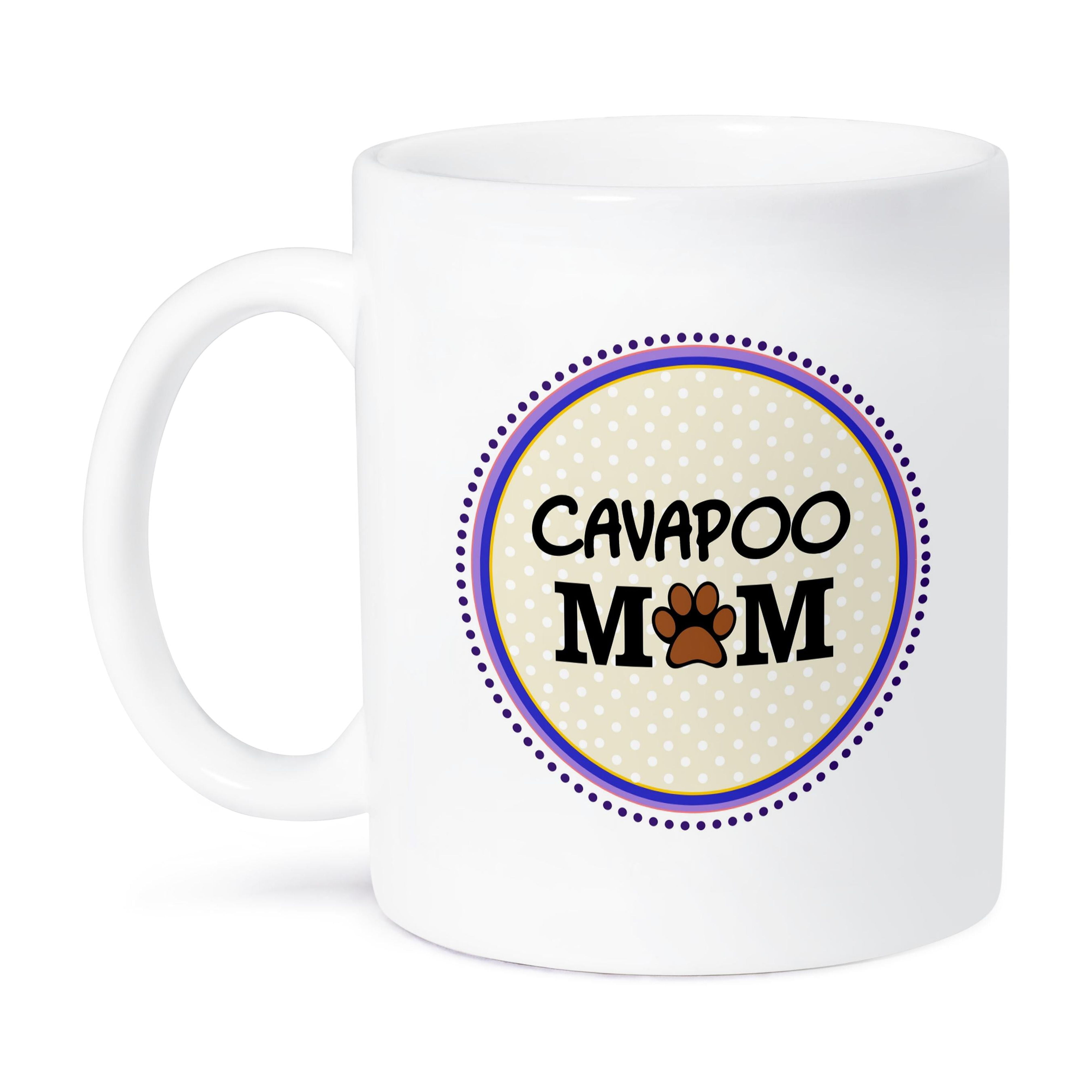 3dRose, Cavapoo Dog Mom - Doggie mama by breed - paw print mum love ...