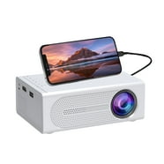 QKK Mini Projector Portable LCD Projector [stand included] Full HD ...