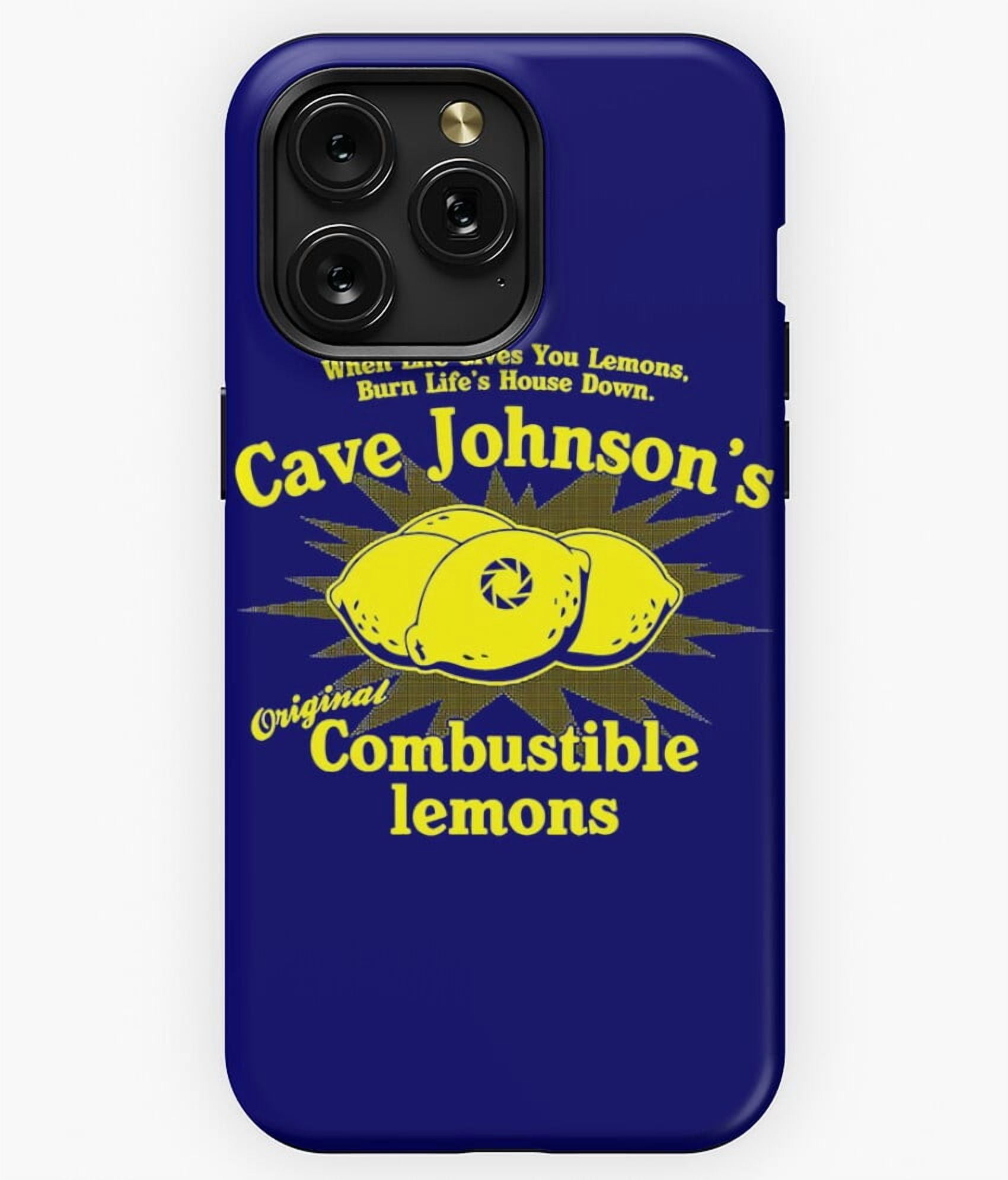 Cave Johnson's Combustible Lemons Funny Quote A3706 Phone Case for ...