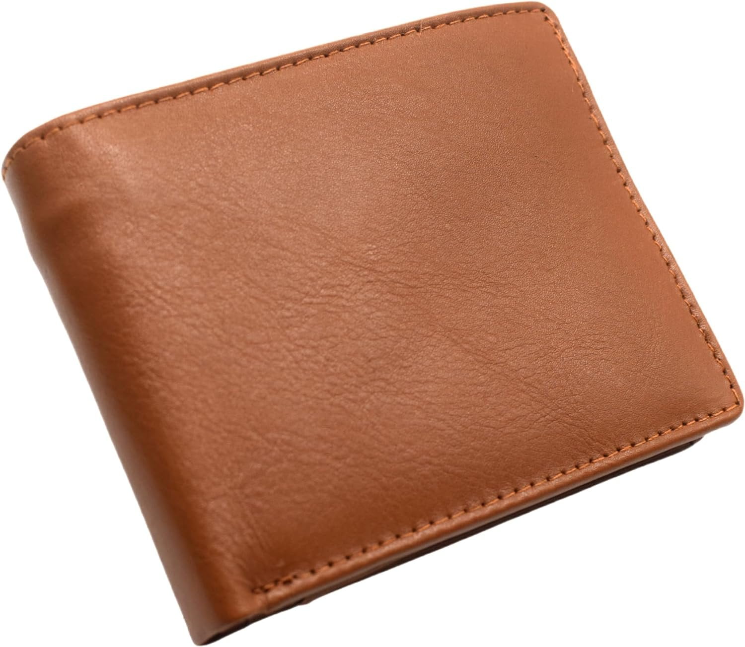 Cavelio Mens RFID Blocking Bifold Wallet Soft Genuine Leather Secure ...