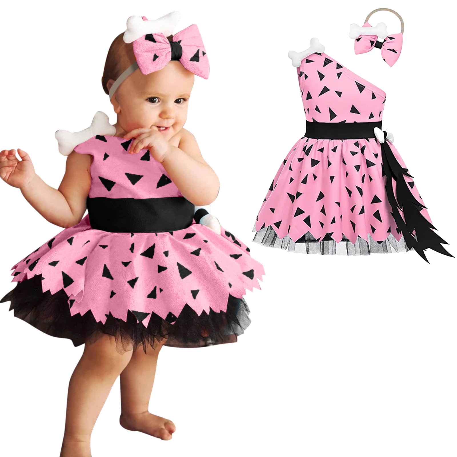 Caveman Girls Dog Bones Historical Stone Age Cavegirl Mesh Dress ...