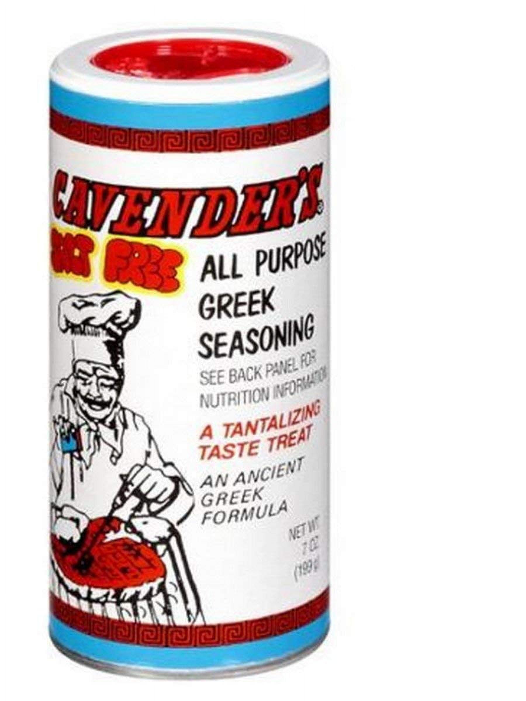 Cavender's All Purpose Greek AKF18 Seasoning (Salt Free/No MSG) - 7 oz (pack of 3)- - Walmart.com