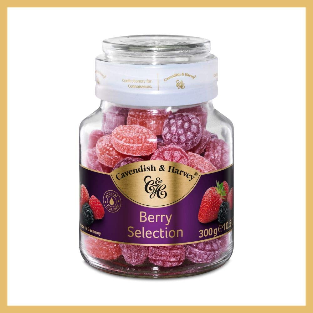 Cavendish & Harvey Berry Selection Hard Candy Drops 10.5 oz/ 300g ...