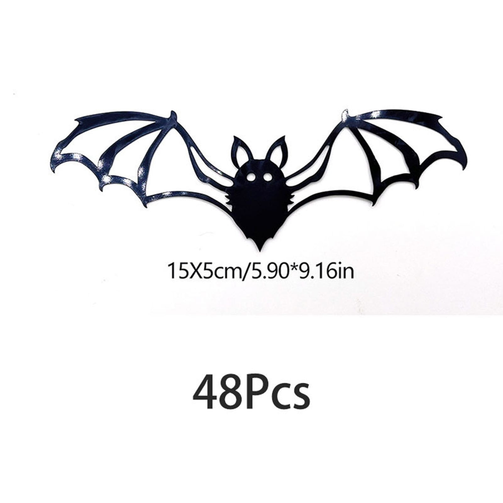 The Cavern's Plague - 3D Bat Halloween Wall & Window Decorative Sticker ...