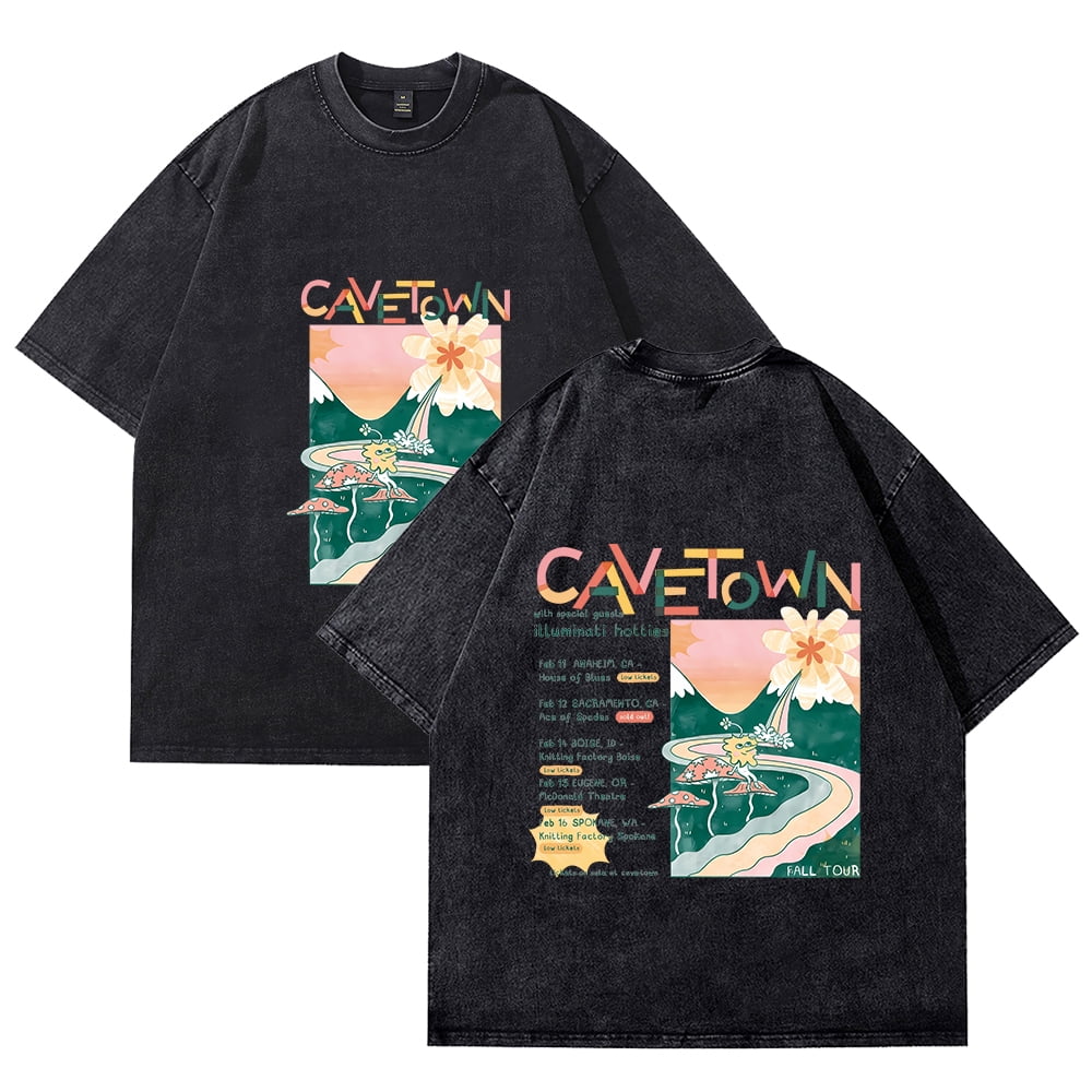 Cavetown 2025 Tour Merch T-shirt Short Sleeve Men Women Vintage Fashion ...