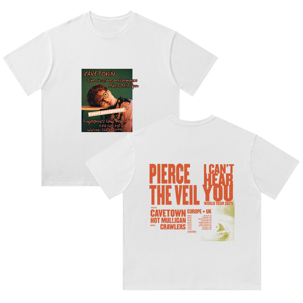 Cavetown 2025 Tour Merch T-shirt Short Sleeve Men Women Vintage Fashion ...