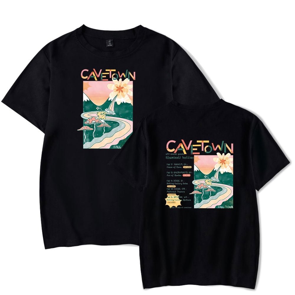 Cavetown 2025 Tour Merch T-shirt Short Sleeve Men Women Vintage Fashion Fun Hip Hop Top (XXS ...