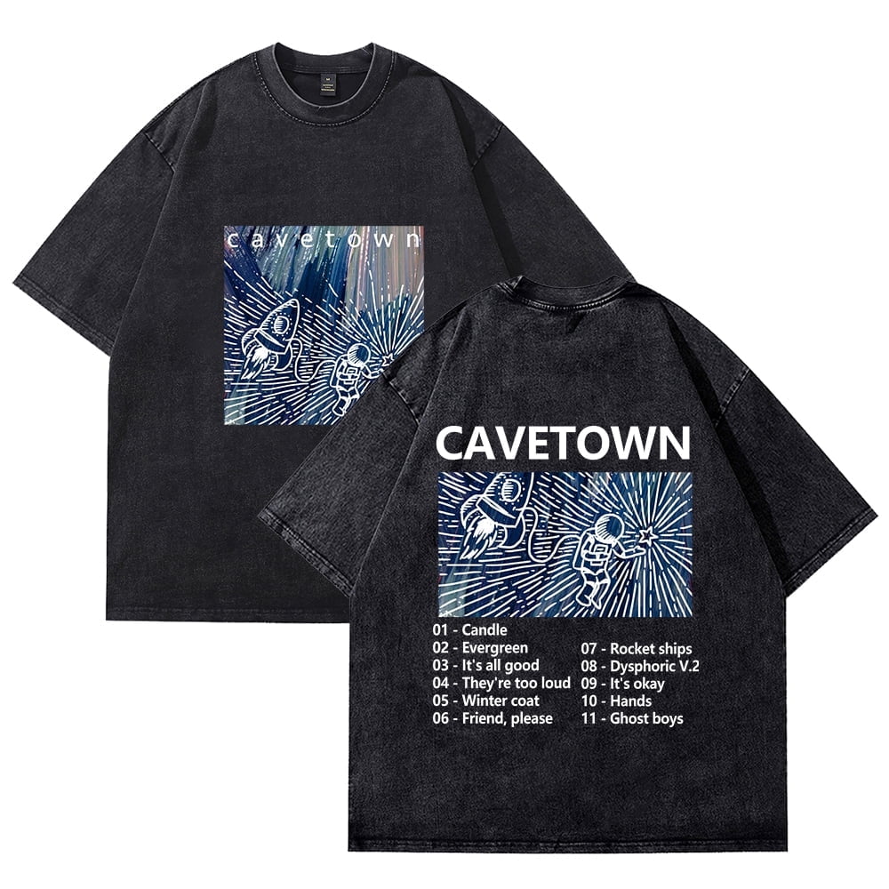 Cavetown 2025 Tour Merch T-shirt pure cotton short sleeved neutral ...